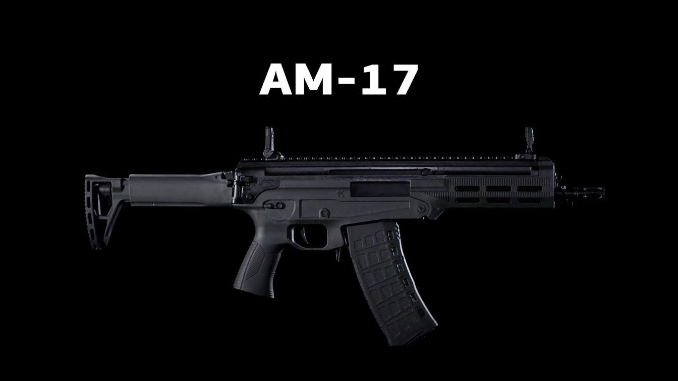 New weapons from Kalashnikov group: AM-17 and AMB-17 || Kalashnikov Media