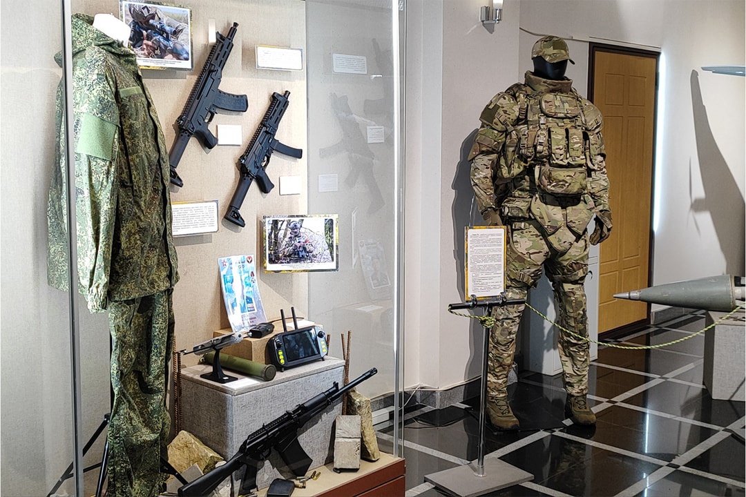 Kalashnikov Products at Exhibition to Commemorate 75th Anniversary of ...