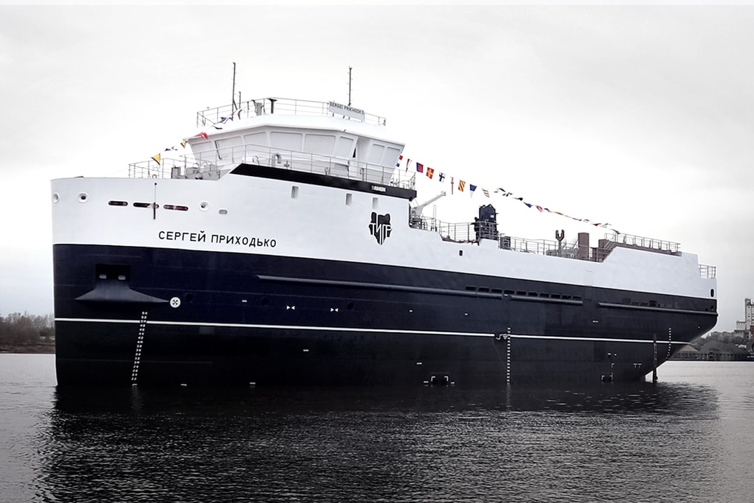 Sergey Prikhodko vessel finishes cladding stage