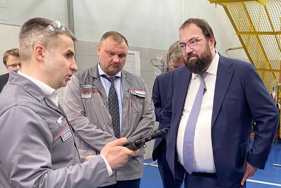 Head of Russian Ministry of Digital Development Maksut Shadayev Pays ...