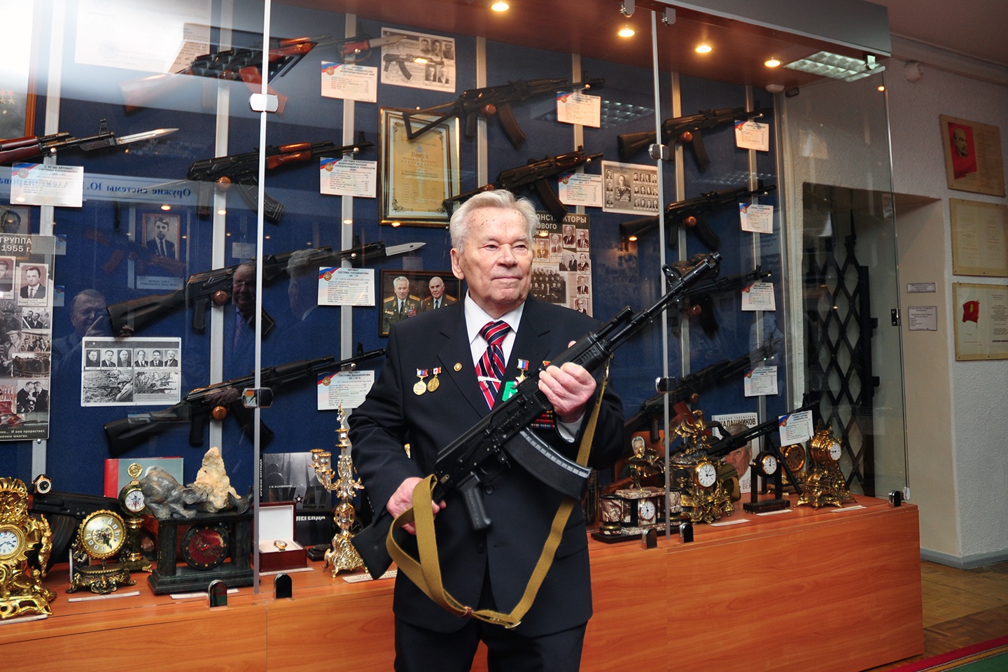 Mikhail Kalashnikov's 105th Anniversary
